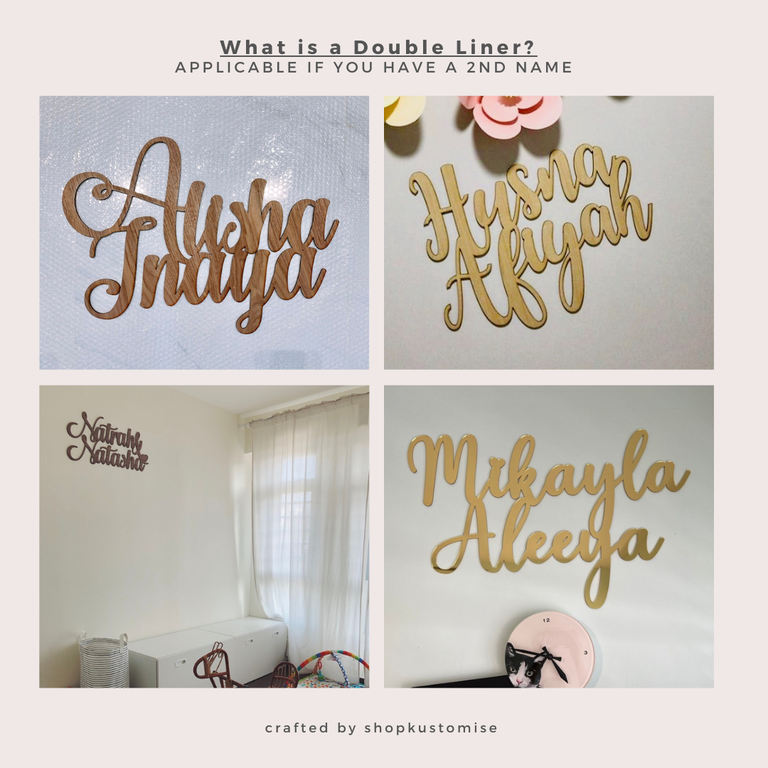 Kids Name Plaques - SHOPKUSTOMISE