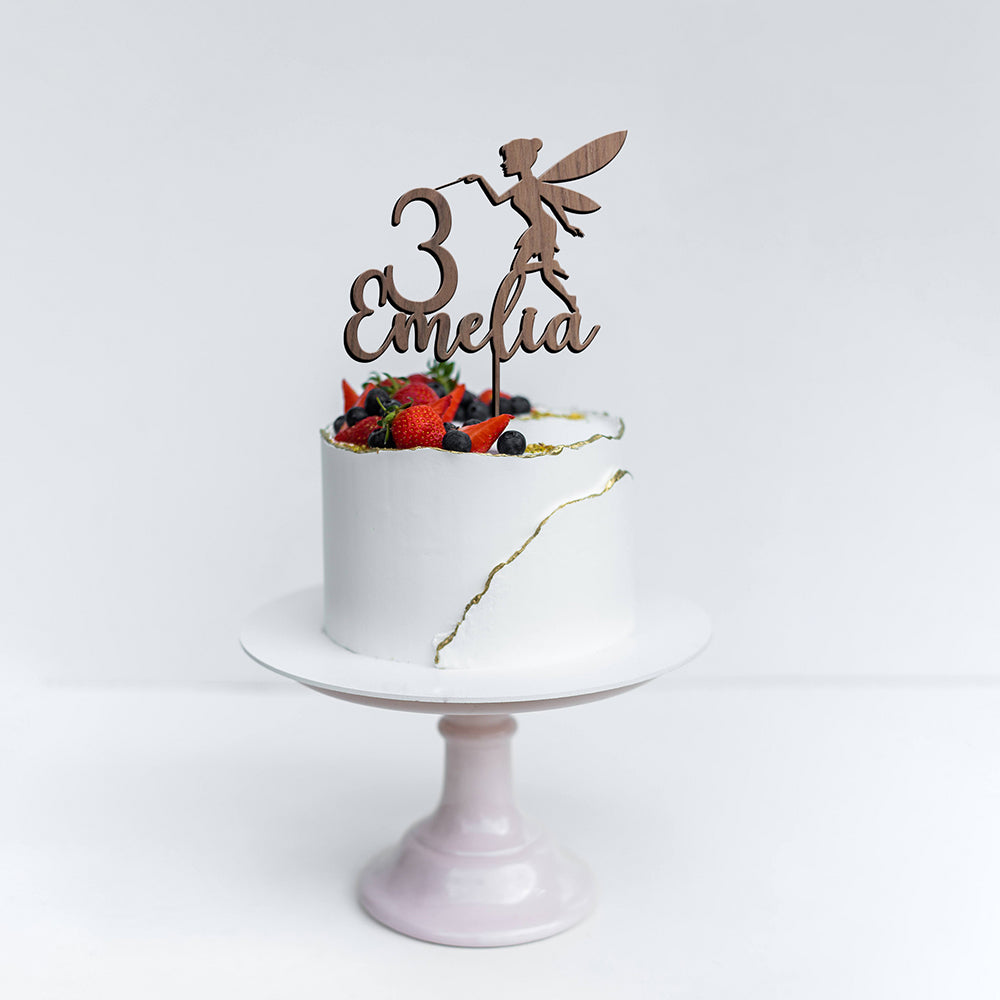 Tinkerbell Wedding Cake Topper Personalised Tinkerbell Fairy Gloss